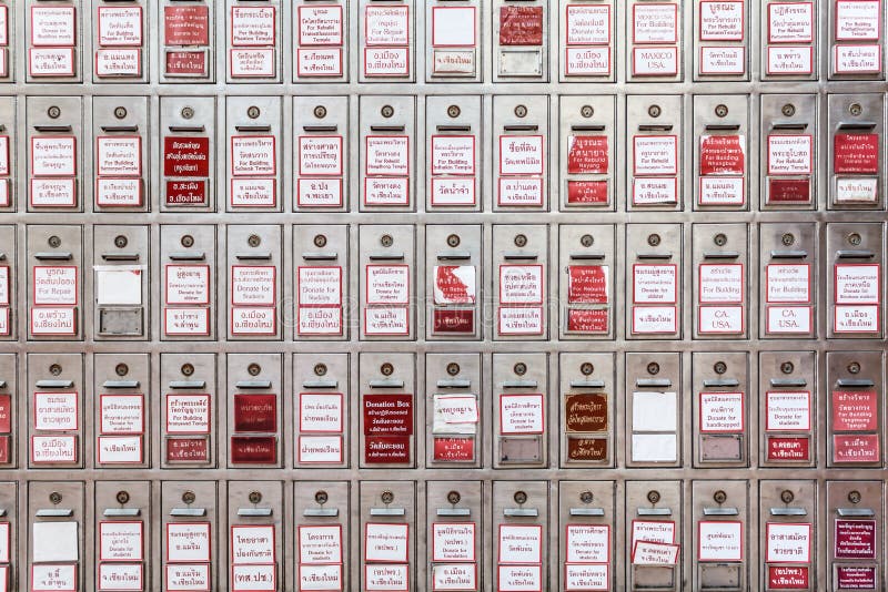 Donation Box for Temple stock photo. Image of finance - 41836918