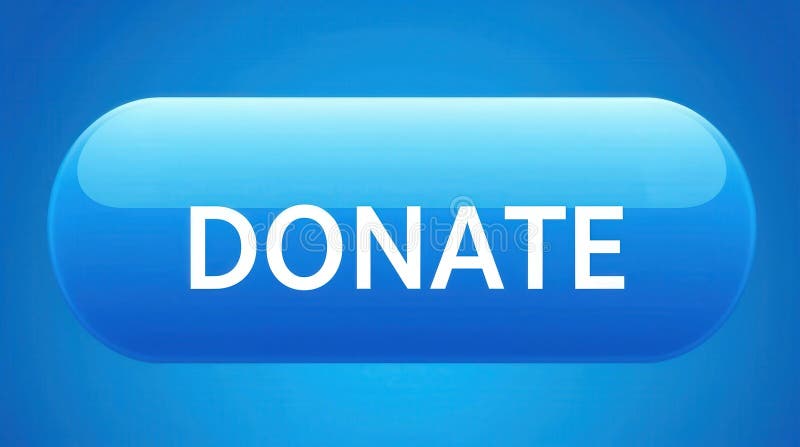Donation Button Encouraging Support for Charitable Causes and Community ...