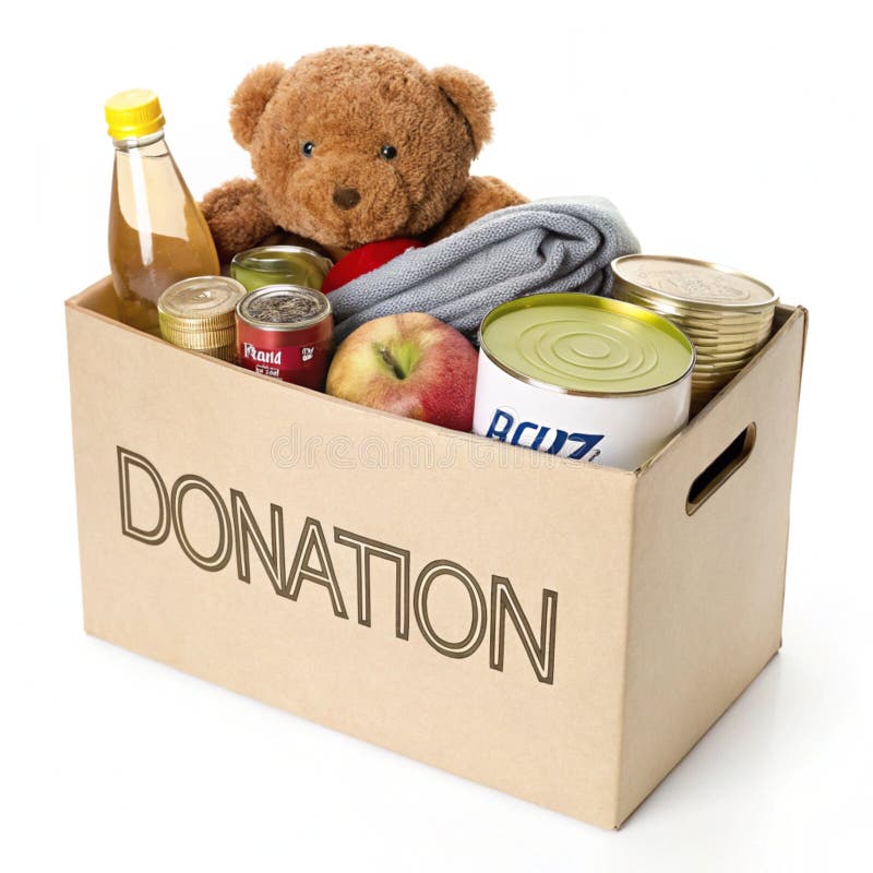 Donation Isolated on Transparent Background Stock Illustration ...