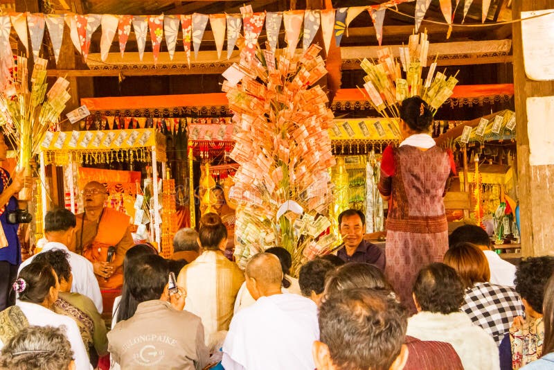 Donation for the temple editorial stock photo. Image of culture - 38419668