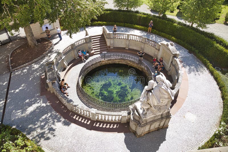 Donaueschingen, Germany - the Source of Danube. Editorial Photography ...