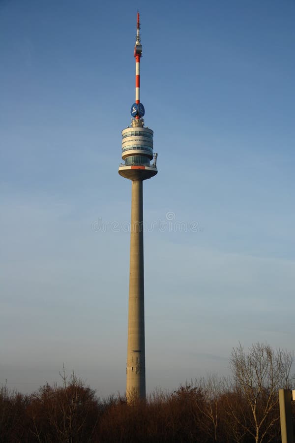 Donauturm / Danube Tower in Vienna Editorial Stock Photo - Image of ...