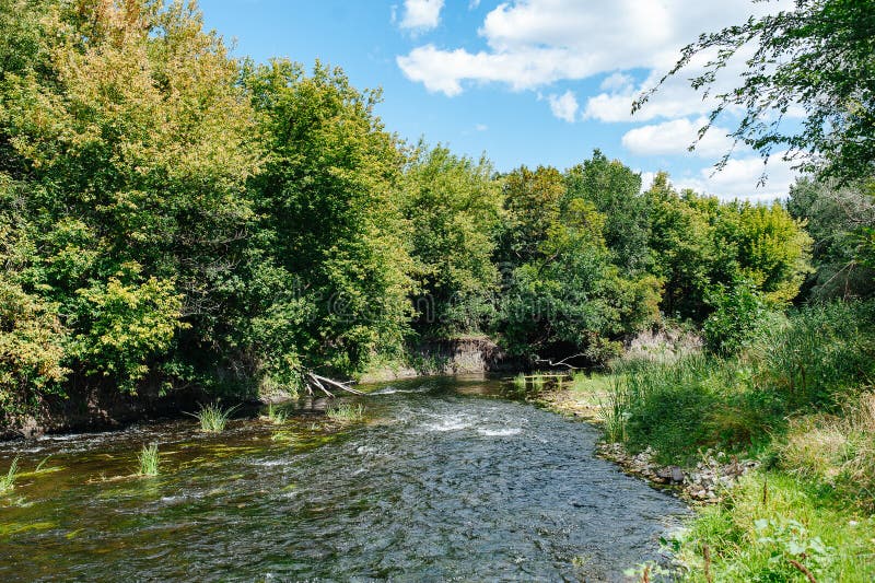 Donbass. Luhansk region stock photo. Image of green - 215913056