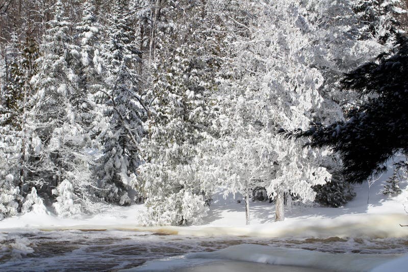 Doncaster river cascades stock photo. Image of climate - 107765226