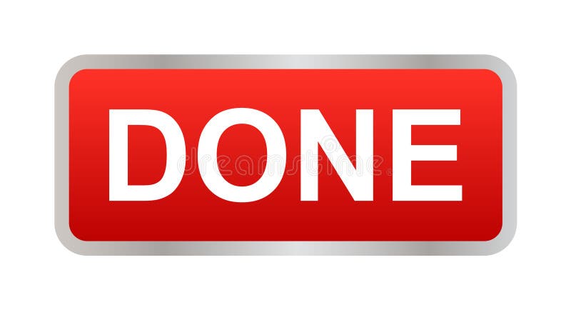 Done Stock Illustrations – 32,027 Done Stock Illustrations, Vectors ...