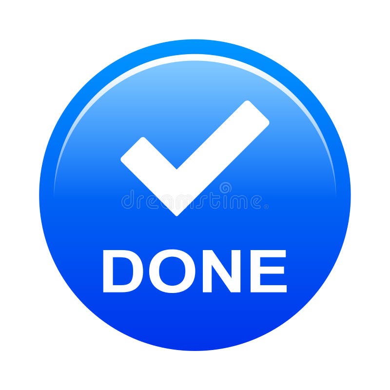 Job Well Done Icon Blue Vector Stock Illustrations – 73 Job Well Done ...