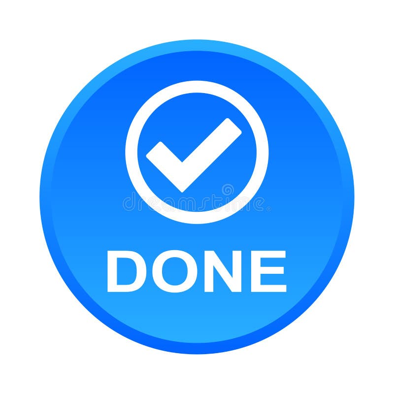 Job Well Done Icon Blue Vector Stock Illustrations – 83 Job Well Done ...