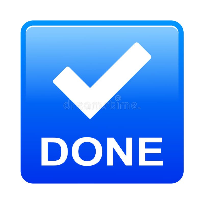 Job Well Done Icon Blue Vector Stock Illustrations – 83 Job Well Done ...