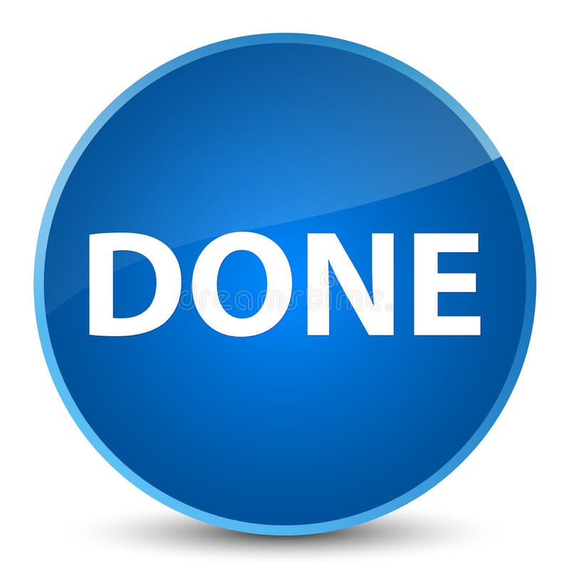 Done Elegant Green Diamond Button Stock Illustration - Illustration of ...