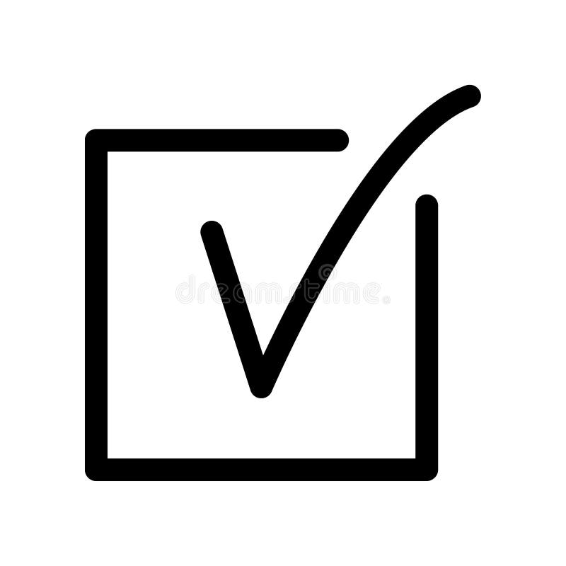 Done icon stock vector. Illustration of checkbox, bullet - 92193959