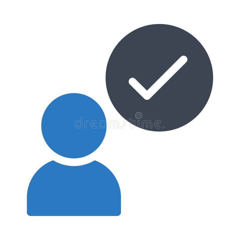 Done Vector Glyph Colour Icon Stock Vector - Illustration of circle ...