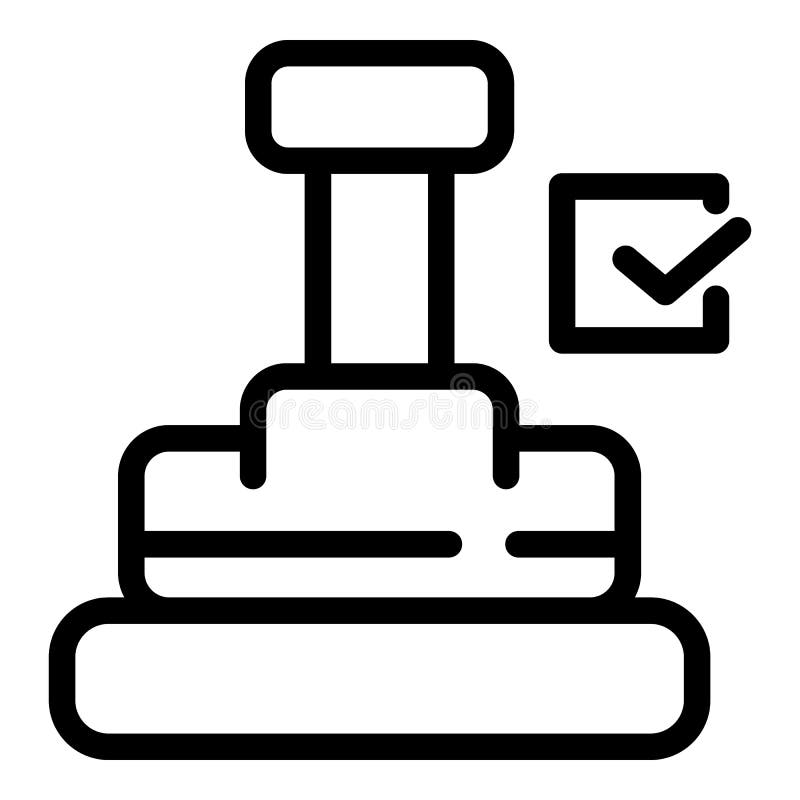 Done Stamp Icon, Simple Vector Stock Vector - Illustration of project ...