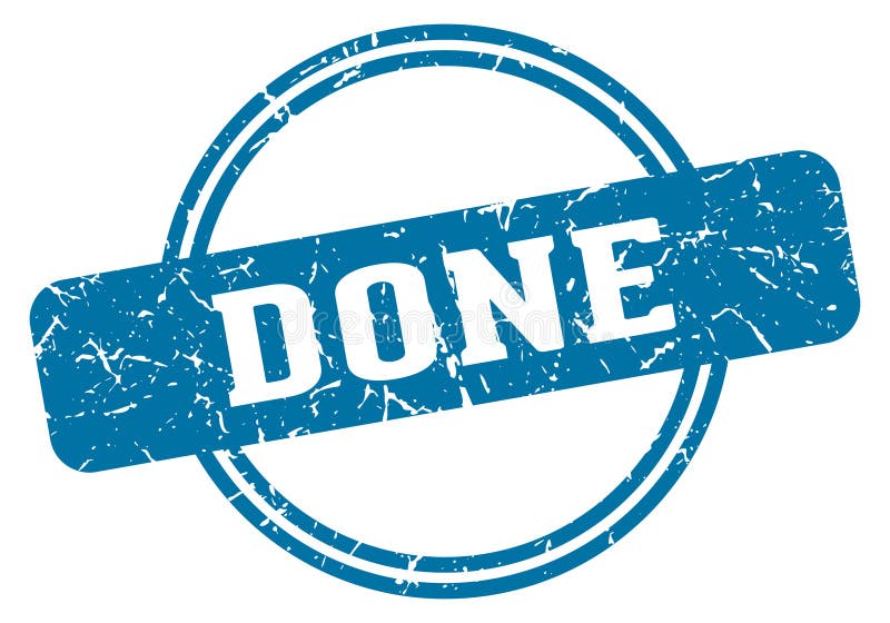 Done stamp stock vector. Illustration of isolated, rubber - 360708811