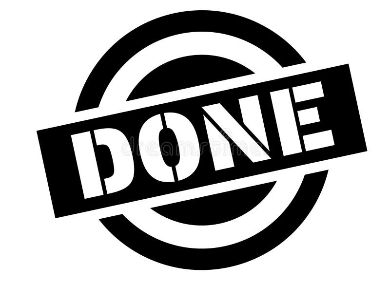 Done stamp on white stock vector. Illustration of great - 142260055