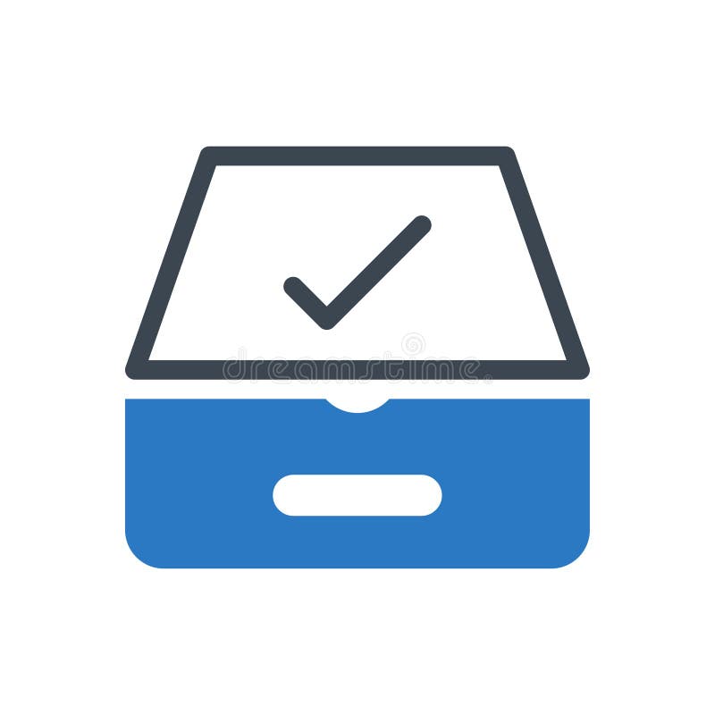 Done Vector Glyph Color Icon Stock Vector - Illustration of tick ...