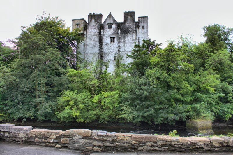 Donegal castle stock photo. Image of garden, historical - 161955818