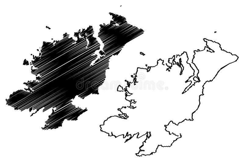 Donegal County Council Republic of Ireland, Counties of Ireland Map ...