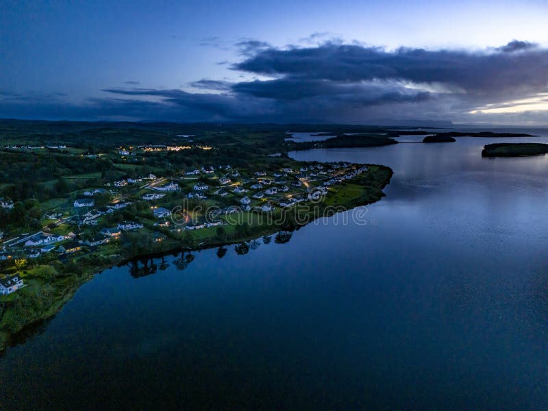 Donegal Town Church of Ireland Stock Photo - Image of donegal, europe ...