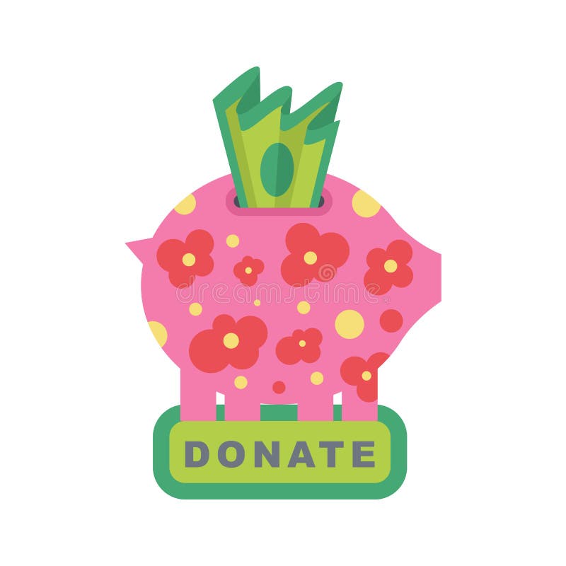 Donera Knappen Med Eurotecknet Vektor Illustrationer - Illustration av ...