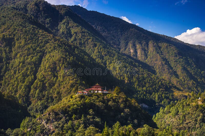 Beautiful Trashiyangtse , Eastern Bhutan Stock Image - Image of dzong ...