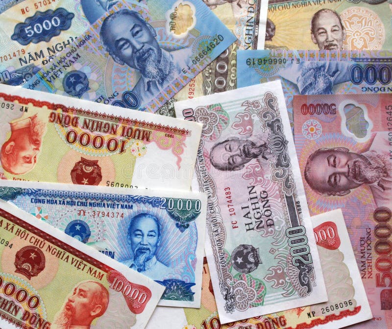 Dongs stock photo. Image of money, banknote, asia, note - 16798896