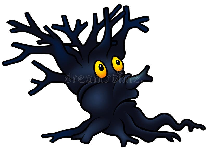 Donkere Struik vector illustratie. Illustration of lidmaat - 5378133