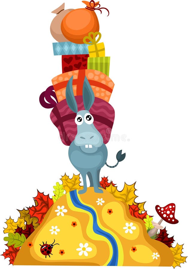 Donkey and crow stock image. Image of donkey, dust, sand - 39799685