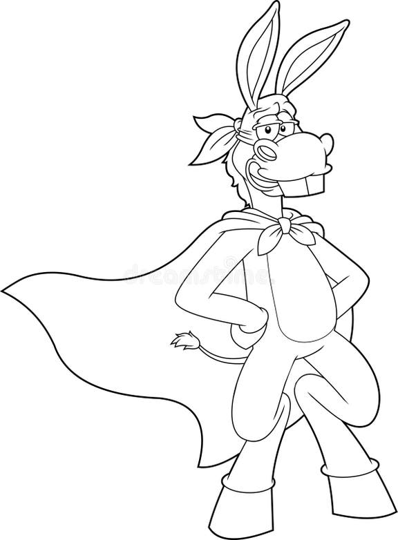 Super Hero Donkey Stock Illustrations – 30 Super Hero Donkey Stock ...