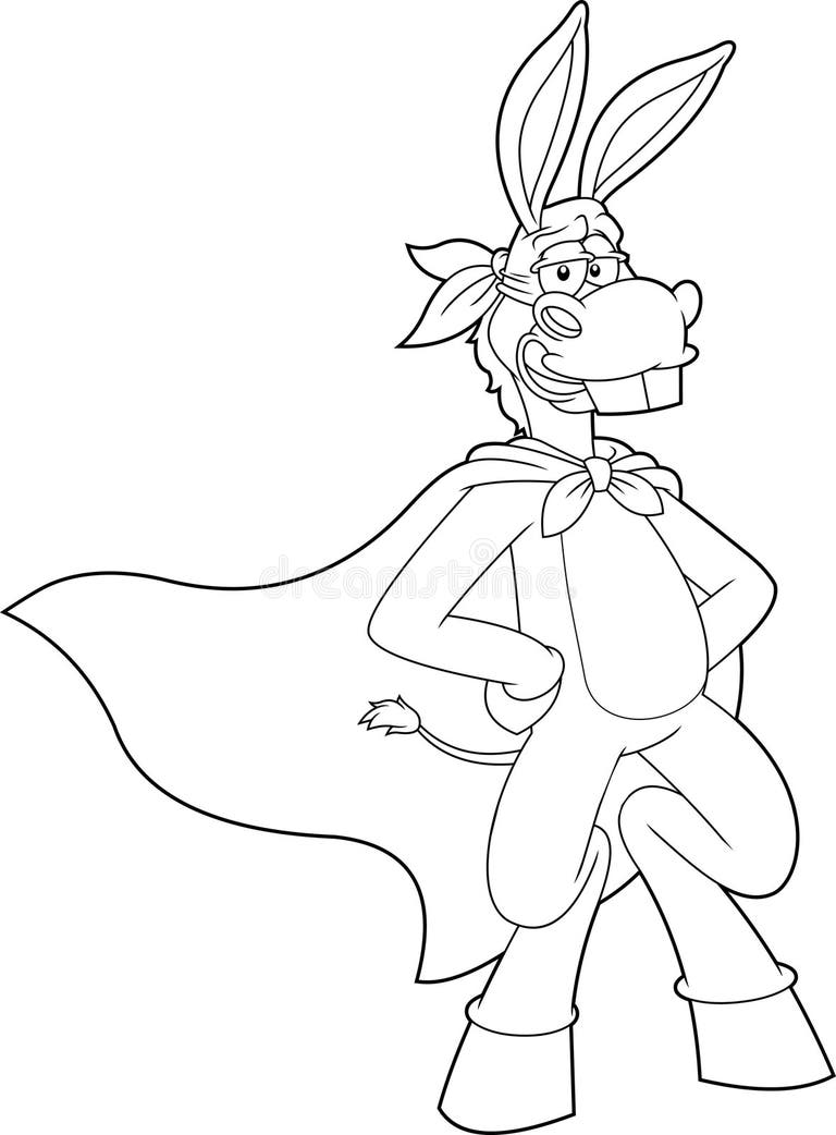 Super Hero Donkey Stock Illustrations – 30 Super Hero Donkey Stock ...