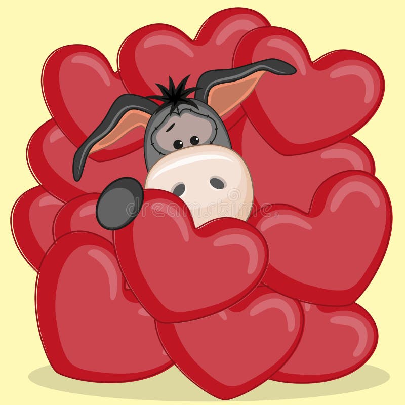 Donkey Heart Stock Illustrations – 347 Donkey Heart Stock Illustrations ...