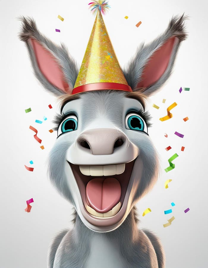 Donkey Birthday Stock Illustrations – 1,485 Donkey Birthday Stock ...