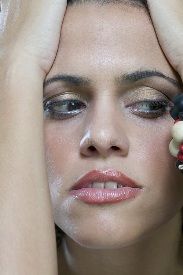 Donna Ansiosa Immagine. Immagine: 6384463