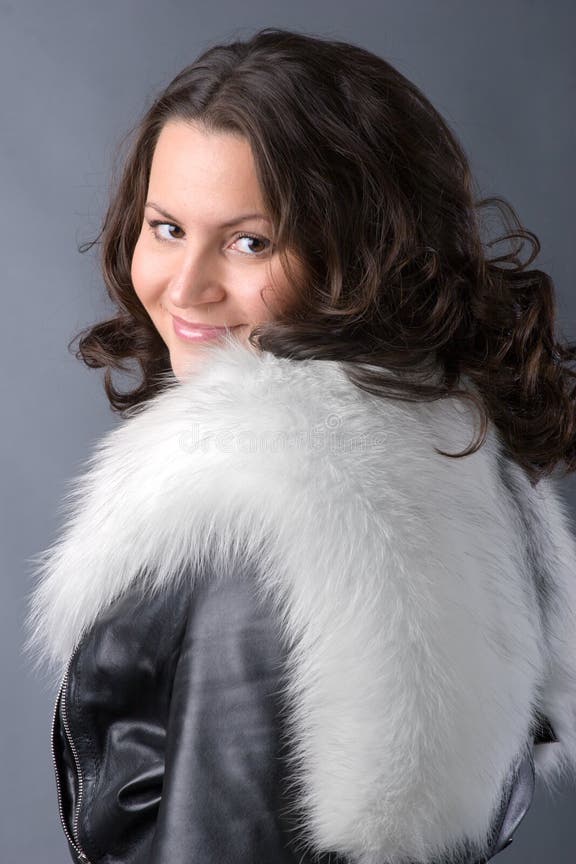 Donna d'inverno fotografia stock. Immagine di gelo, freschezza - 3601222