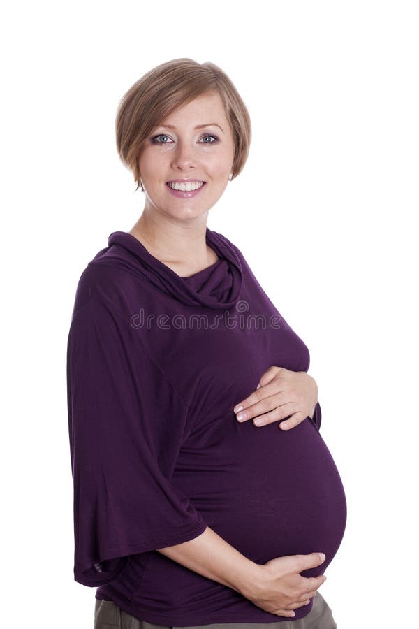 Donna incinta immagine stock. Immagine di corpo, carino - 18295297