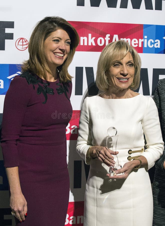 ` Donnell Et Andrea Mitchell De Norah O Photo stock éditorial - Image ...