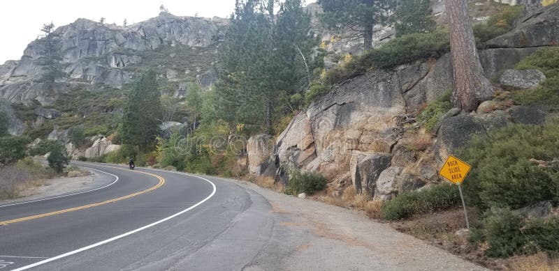 Donner Pass Road, Nevada City Stock Photo - Image of donner, nevada ...