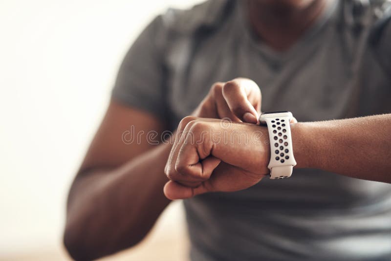 Dont Fall Behind, Keep Up the Pace. Closeup Shot of an Unrecognisable ...