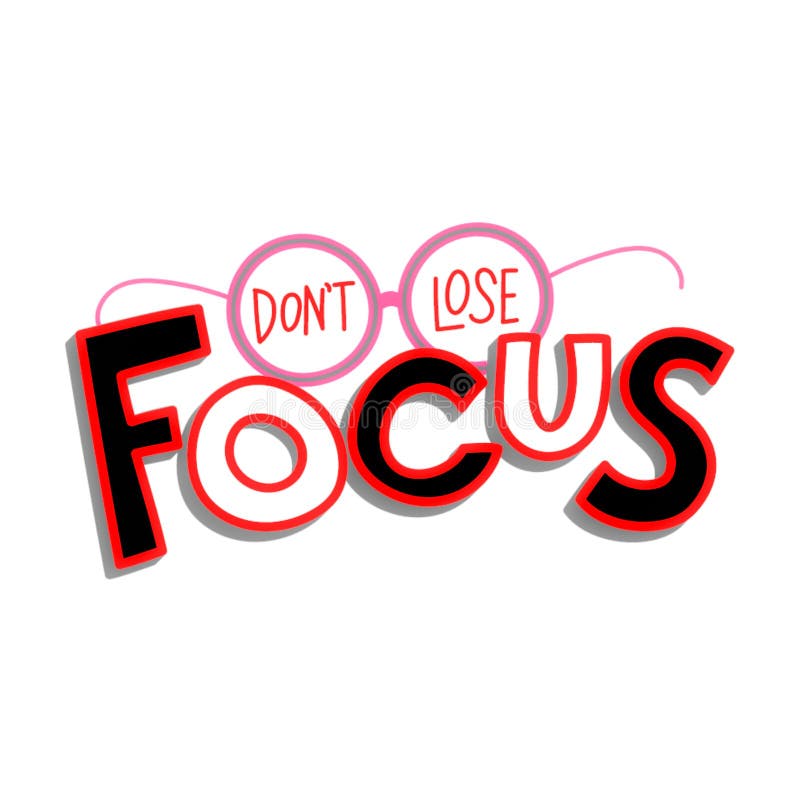 Dont Lose Hope Calligraphy Quote Lettering Stock Illustration ...