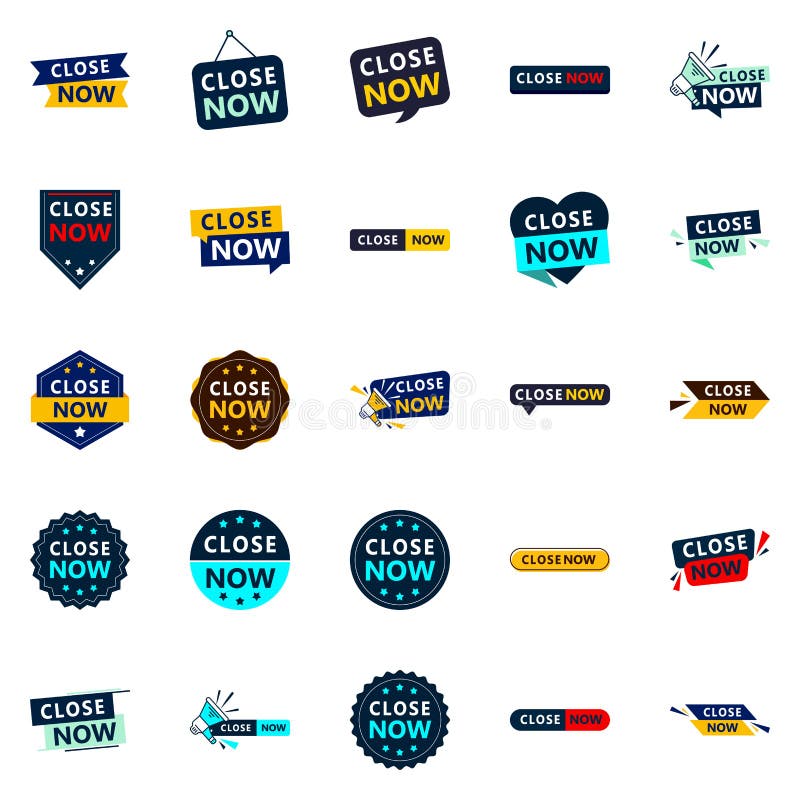 Dont Miss Out Text Banners Pack of 25 Stock Vector - Illustration of ...