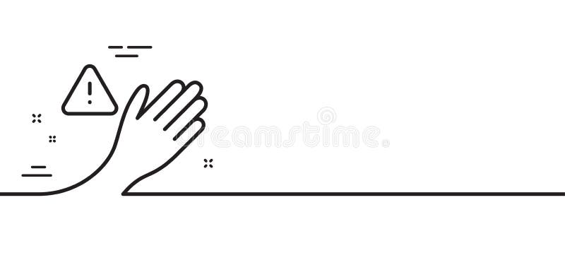 Red Hand Warning ,Stop Sign Stock Illustration - Illustration of ... Red Hand Warning ,Stop Sign Stock Illustration - Illustration of ...