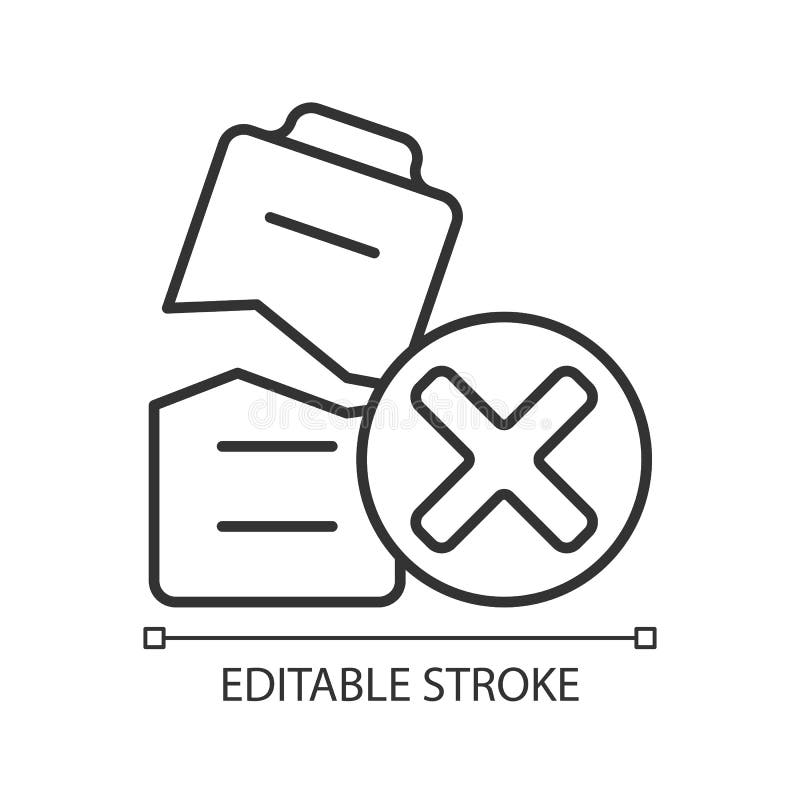 Dont Use Damaged Battery Linear Manual Label Icon Stock Vector ...