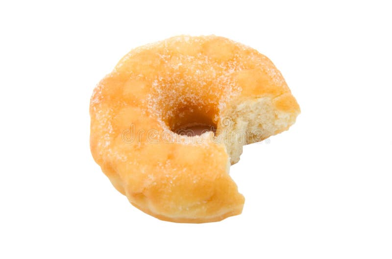 Donut Bite stock image. Image of doughnut, missing, away - 17999241