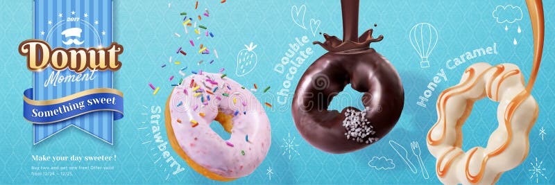 Donut Ads Stock Illustrations – 155 Donut Ads Stock Illustrations ...