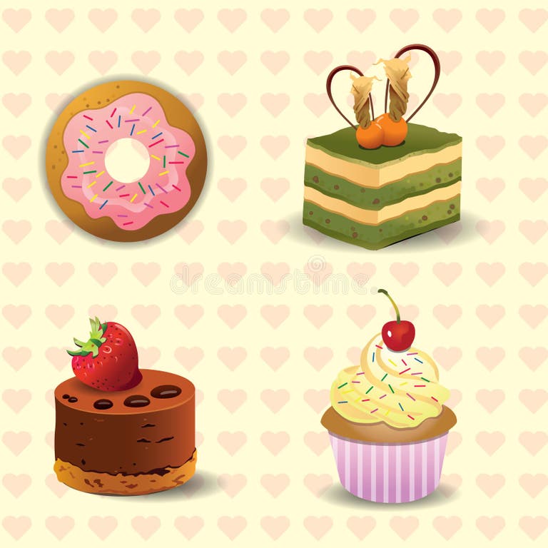 Cakes Donut Stock Illustrations – 3,855 Cakes Donut Stock Illustrations ...