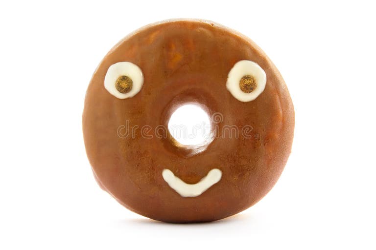 Donut face stock image. Image of donut, enjoying, sweet - 11735689