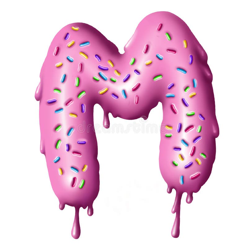 Pink Sprinkle Donut Stock Illustrations – 4,179 Pink Sprinkle Donut ...