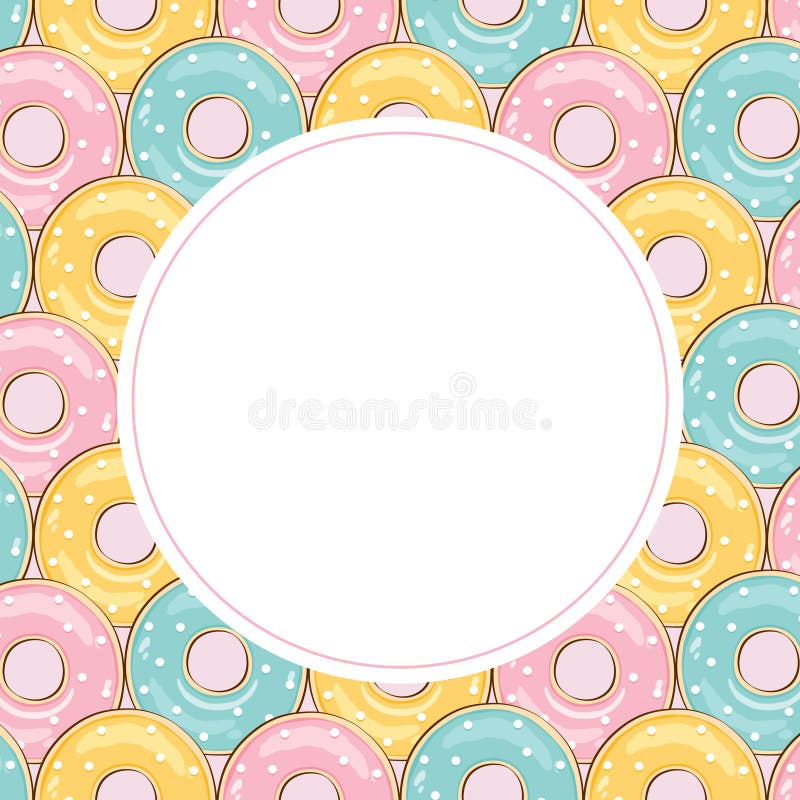 Donut Frame Stock Illustrations – 2,492 Donut Frame Stock Illustrations ...