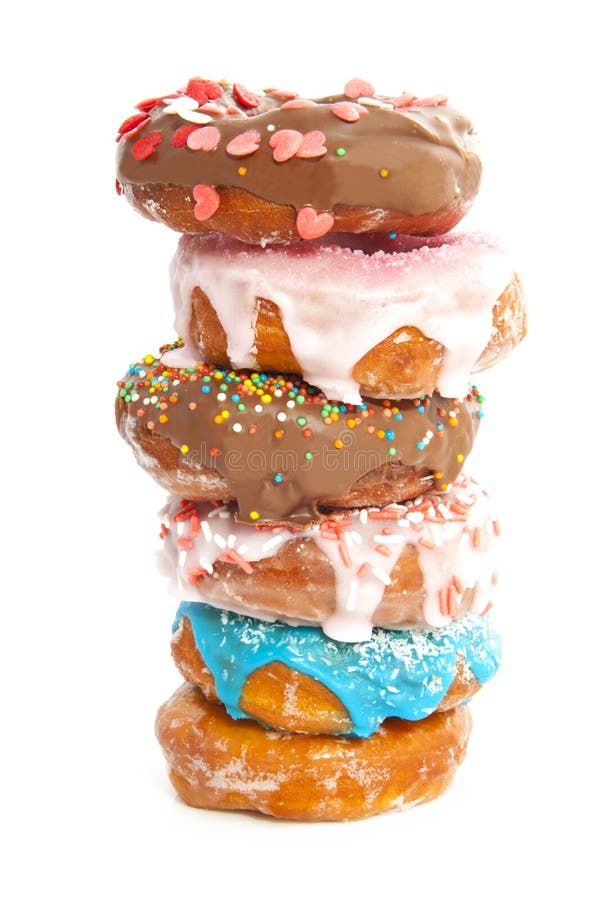 Donut fun stock photo. Image of blue, closeup, delicious - 72063328