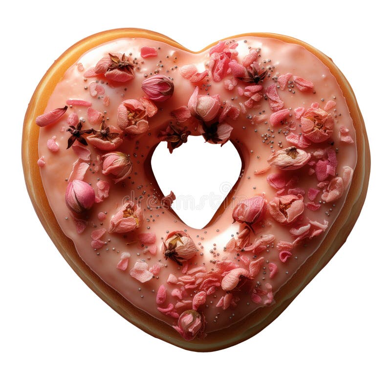 Donut Heart Stock Illustrations – 8,364 Donut Heart Stock Illustrations ...