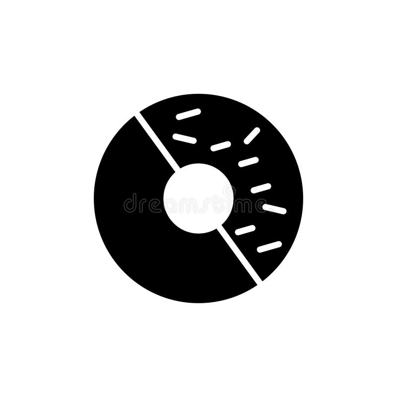 Donut Icon . Doughnut Icon. Donut Logo Stock Vector - Illustration of ...